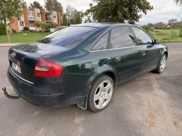 Green Audi A6 1997 in Alytus, with an engine capacity of 2.40 L and mileage of 484 thousand km for 1000 €, photo 5 on AUTOMOTO.COM.LV