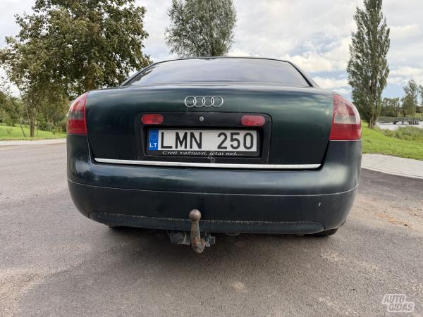 Green Audi A6 1997 in Alytus, with an engine capacity of 2.40 L and mileage of 484 thousand km for 1000 €, photo 6 on AUTOMOTO.COM.LV