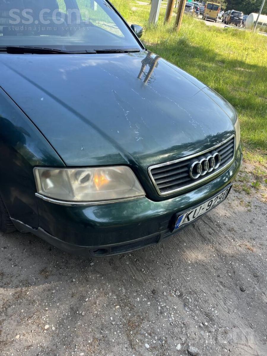 Zaļš Audi A6 1998 Jūrmala, ar dzinēja tilpumu 2.50 L un nobraukumu 303 tūkst. km par 2900 €, foto 4 vietnē AUTOMOTO.COM.LV