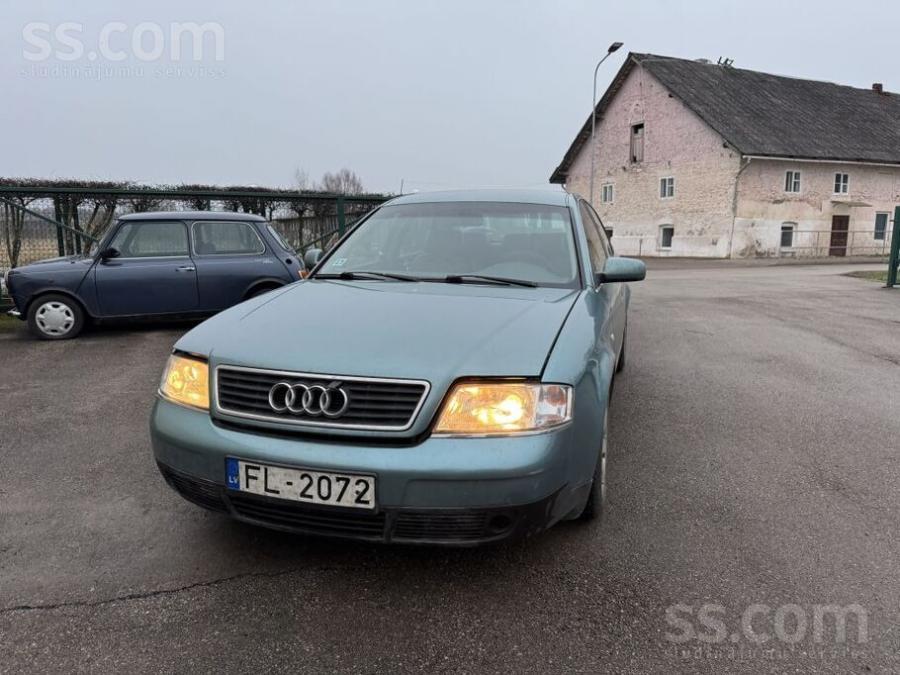 Zaļš Audi A6 1998 Rīga, ar dzinēja tilpumu 2.40 L un nobraukumu 382 tūkst. km par 290 €, foto 1 vietnē AUTOMOTO.COM.LV