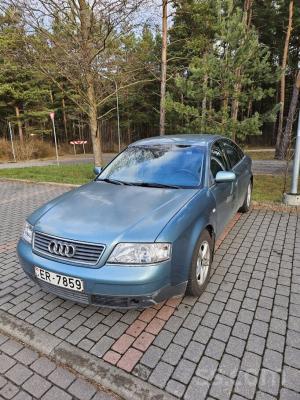 Zaļš Audi A6 1998 Ventspils, ar dzinēja tilpumu 2.40 L un nobraukumu 258 tūkst. km par 700 €, foto  vietnē AUTOMOTO.COM.LV