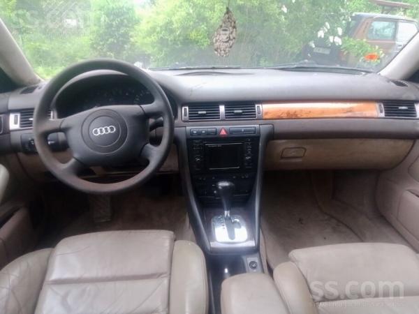 Zaļš Audi A6 1998 Rīga, ar dzinēja tilpumu 2.80 L un nobraukumu 370 tūkst. km par 350 €, foto 5 vietnē AUTOMOTO.COM.LV