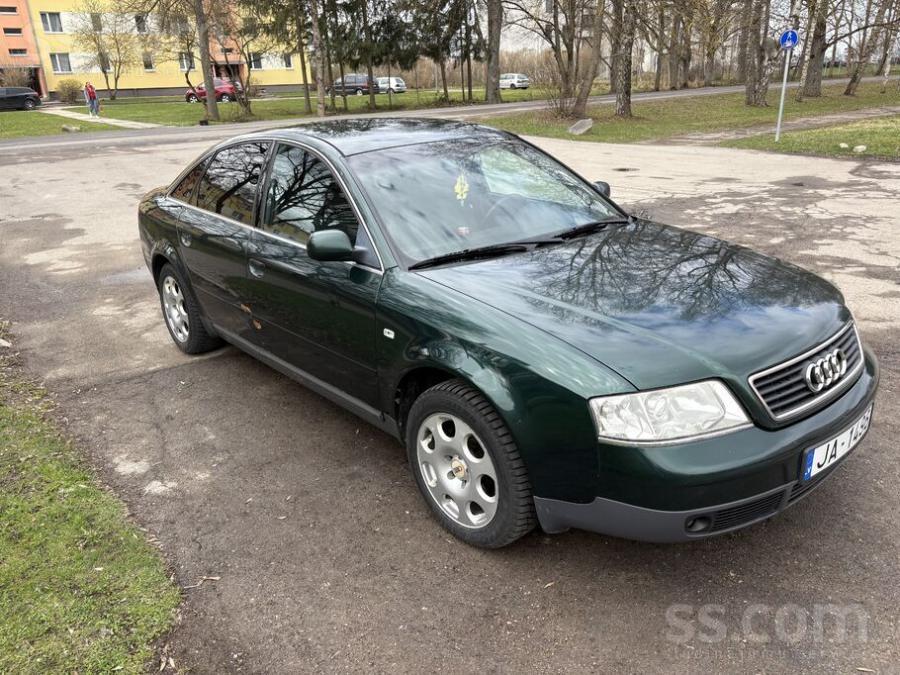 Zaļš Audi A6 1998 Bauska, ar dzinēja tilpumu 1.80 L un nobraukumu 444 tūkst. km par 900 €, foto 1 vietnē AUTOMOTO.COM.LV