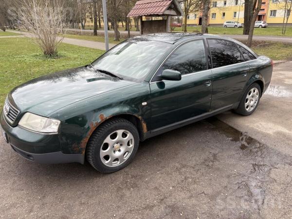 Green Audi A6 1998 in Bauska, with an engine capacity of 1.80 L and mileage of 444 thousand km for 900 €, photo 2 on AUTOMOTO.COM.LV
