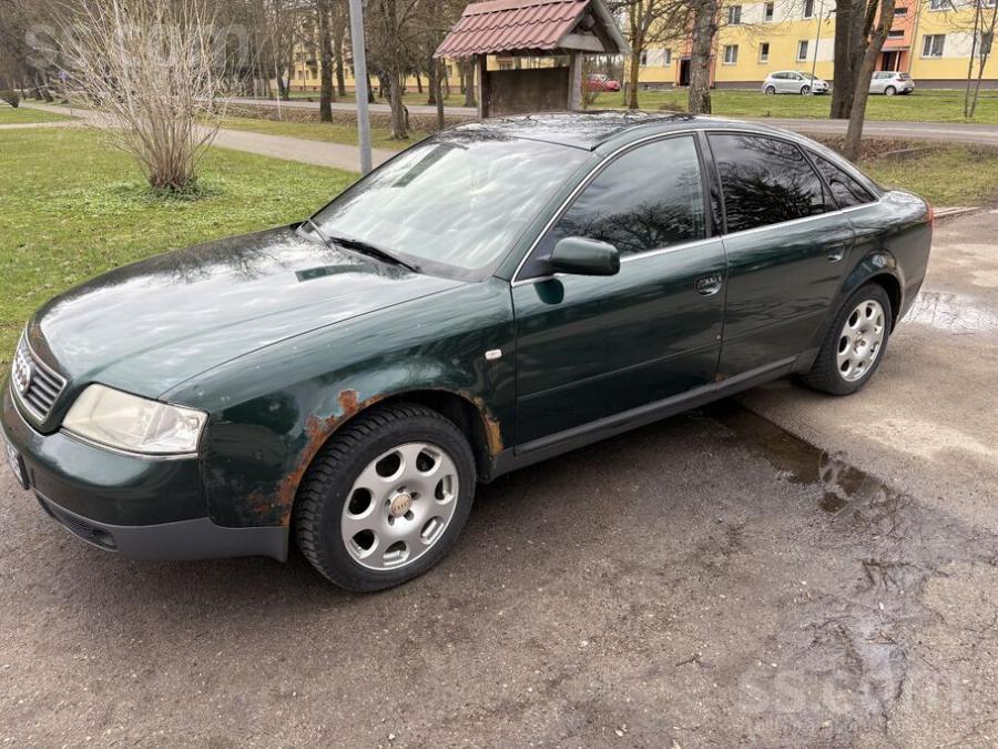 Zaļš Audi A6 1998 Bauska, ar dzinēja tilpumu 1.80 L un nobraukumu 444 tūkst. km par 900 €, foto 3 vietnē AUTOMOTO.COM.LV