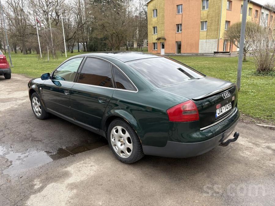 Zaļš Audi A6 1998 Bauska, ar dzinēja tilpumu 1.80 L un nobraukumu 444 tūkst. km par 900 €, foto 5 vietnē AUTOMOTO.COM.LV