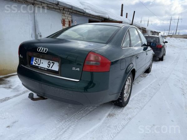 Зеленый Ауди А6 1998 в Даугавпилс, объемом двигателя 2.40 л и пробегом 382 тыс. км за 1100 €, фото 4 на AUTOMOTO.COM.LV