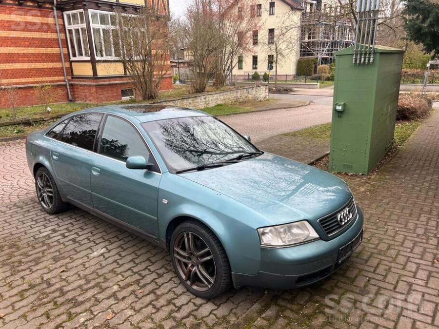 Zaļš Audi A6 1998 Rīga, ar dzinēja tilpumu 2.40 L un nobraukumu 315 tūkst. km par 750 €, foto 1 vietnē AUTOMOTO.COM.LV