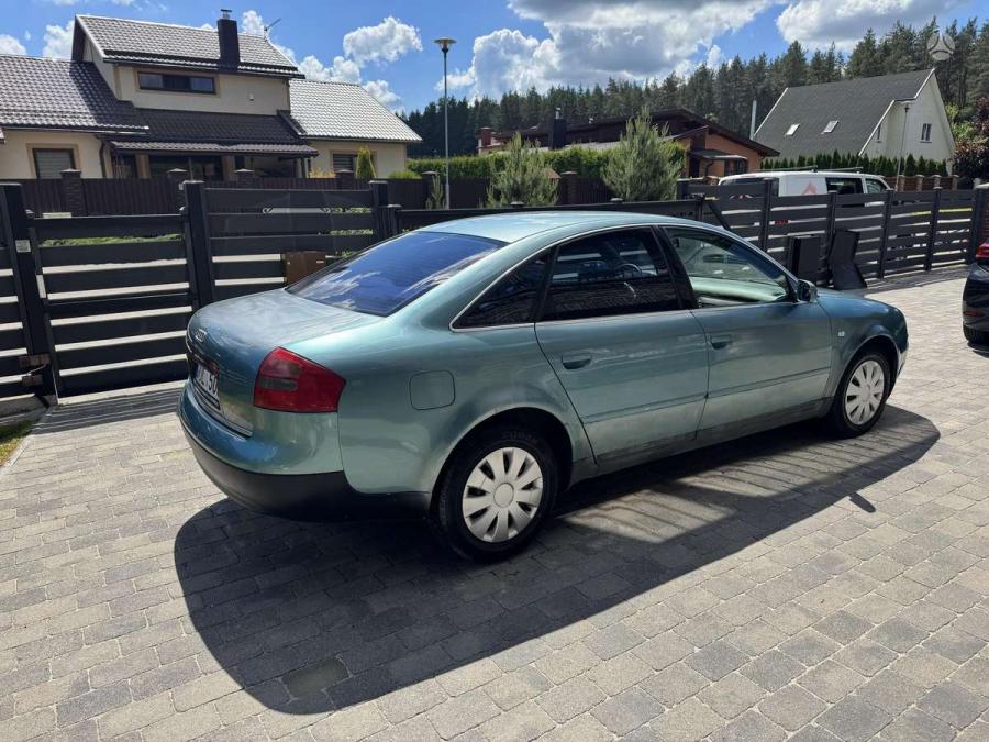 Zaļš Audi A6 1998 Ukmergė, ar dzinēja tilpumu 2.50 L un nobraukumu 396 tūkst. km par 1200 €, foto 4 vietnē AUTOMOTO.COM.LV