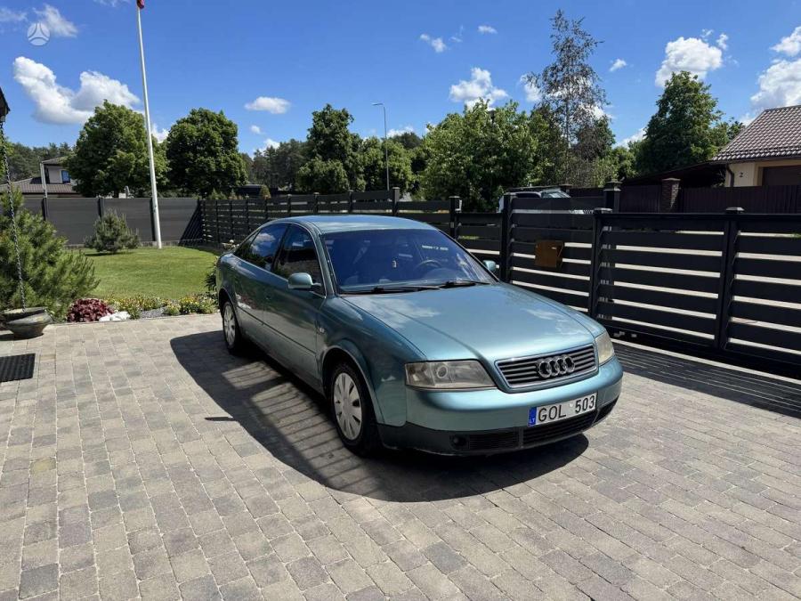 Zaļš Audi A6 1998 Ukmergė, ar dzinēja tilpumu 2.50 L un nobraukumu 396 tūkst. km par 1200 €, foto 8 vietnē AUTOMOTO.COM.LV
