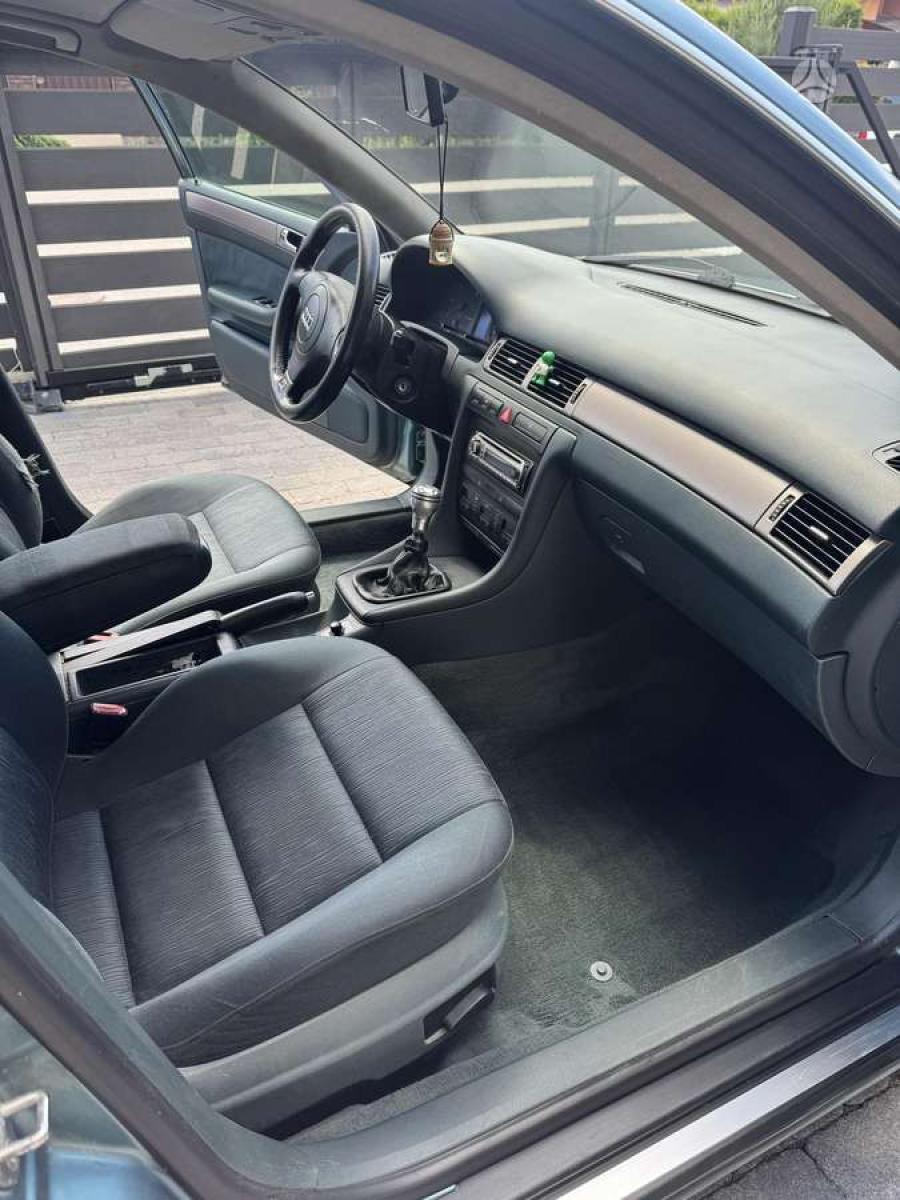 Zaļš Audi A6 1998 Ukmergė, ar dzinēja tilpumu 2.50 L un nobraukumu 396 tūkst. km par 1200 €, foto 12 vietnē AUTOMOTO.COM.LV