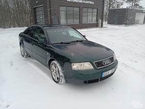 Green Audi A6 1999 in Utena, with an engine capacity of 2.40 L and mileage of 224 thousand km for 800 €, photo 5 on AUTOMOTO.COM.LV