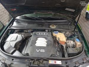 Green Audi A6 1999 in Utena, with an engine capacity of 2.40 L and mileage of 224 thousand km for 800 €, photo 8 on AUTOMOTO.COM.LV