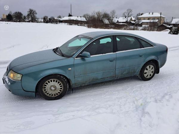 Zaļš Audi A6 1999 Viļņa, ar dzinēja tilpumu 1.90 L un nobraukumu 374 tūkst. km par 700 €, foto 3 vietnē AUTOMOTO.COM.LV