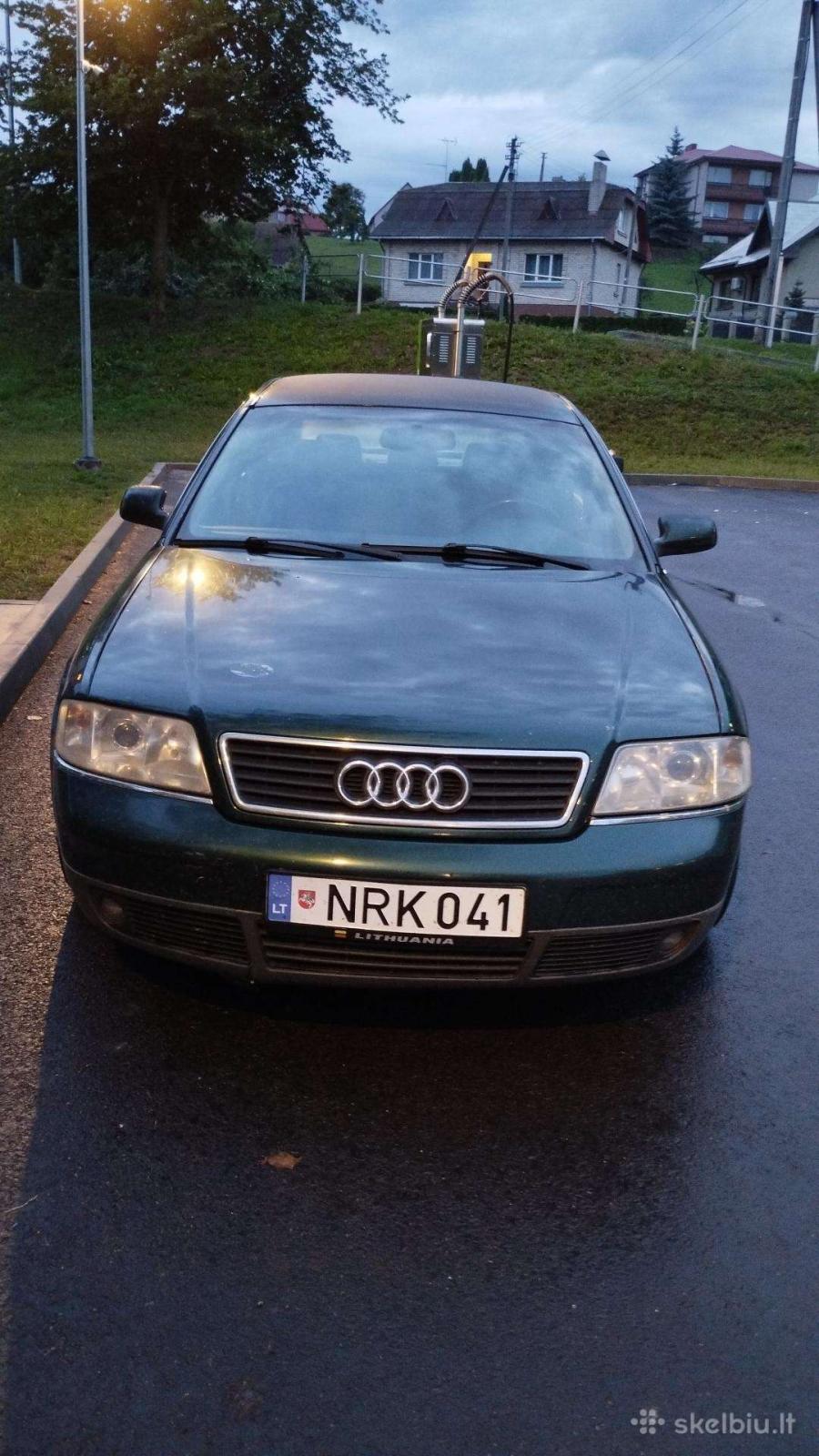 Zaļš Audi A6 1999 Kėdainiai, ar dzinēja tilpumu 2.40 L un nobraukumu 276 tūkst. km par 650 €, foto 1 vietnē AUTOMOTO.COM.LV