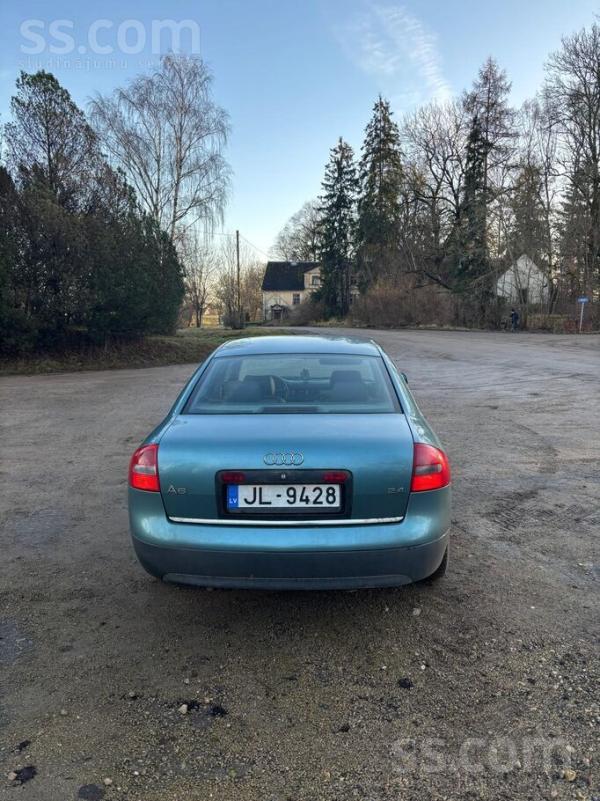 Zaļš Audi A6 2000 Saldus, ar dzinēja tilpumu 2.40 L un nobraukumu 290 tūkst. km par 1500 €, foto 2 vietnē AUTOMOTO.COM.LV