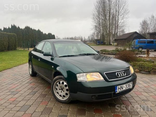 Zaļš Audi A6 2000 Ogre, ar dzinēja tilpumu 2.50 L un nobraukumu 346 tūkst. km par 1350 €, foto 2 vietnē AUTOMOTO.COM.LV
