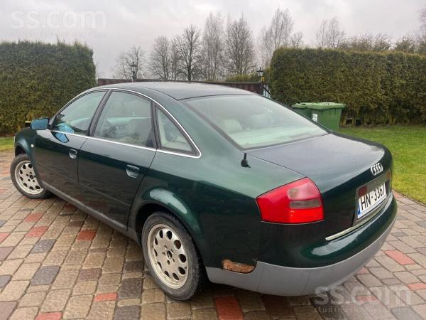 Zaļš Audi A6 2000 Ogre, ar dzinēja tilpumu 2.50 L un nobraukumu 346 tūkst. km par 1350 €, foto 3 vietnē AUTOMOTO.COM.LV