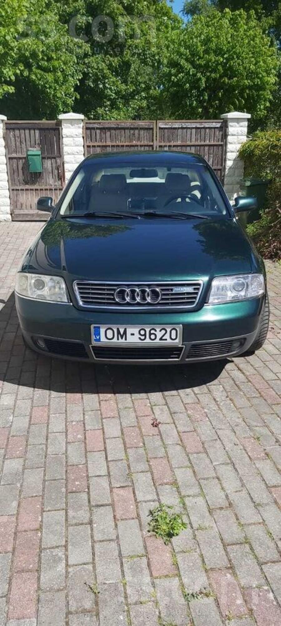 Zaļš Audi A6 2000 Liepāja, ar dzinēja tilpumu 2.50 L un nobraukumu 325 tūkst. km par 2200 €, foto 7 vietnē AUTOMOTO.COM.LV