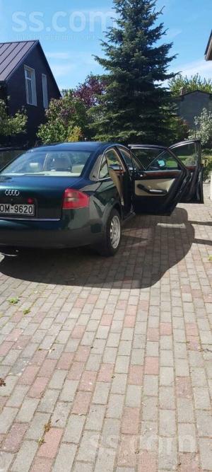 Zaļš Audi A6 2000 Liepāja, ar dzinēja tilpumu 2.50 L un nobraukumu 325 tūkst. km par 2200 €, foto 9 vietnē AUTOMOTO.COM.LV