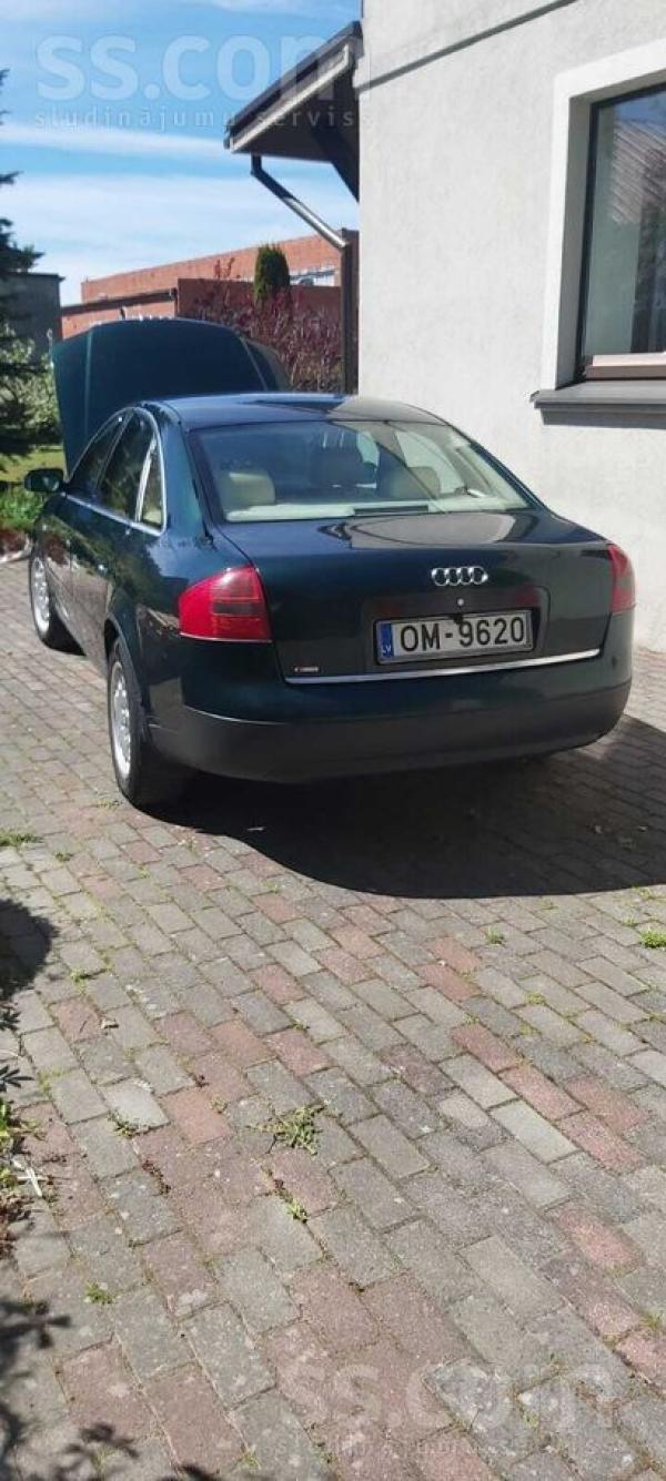 Zaļš Audi A6 2000 Liepāja, ar dzinēja tilpumu 2.50 L un nobraukumu 325 tūkst. km par 2200 €, foto 9 vietnē AUTOMOTO.COM.LV