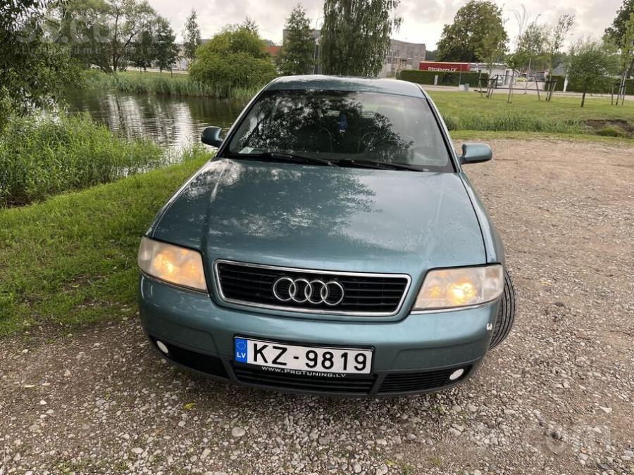 Green Audi A6 2000 in Liepaja, with an engine capacity of 1.90 L and mileage of 449 thousand km for 750 €, photo 4 on AUTOMOTO.COM.LV