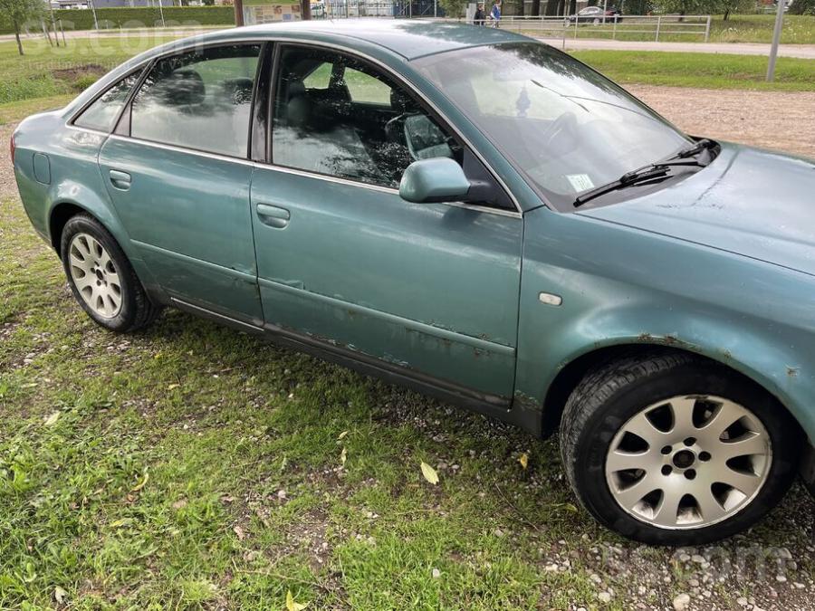 Green Audi A6 2000 in Liepaja, with an engine capacity of 1.90 L and mileage of 449 thousand km for 750 €, photo 5 on AUTOMOTO.COM.LV