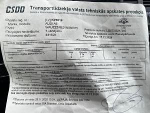 Green Audi A6 2000 in Liepaja, with an engine capacity of 1.90 L and mileage of 449 thousand km for 750 €, photo 11 on AUTOMOTO.COM.LV