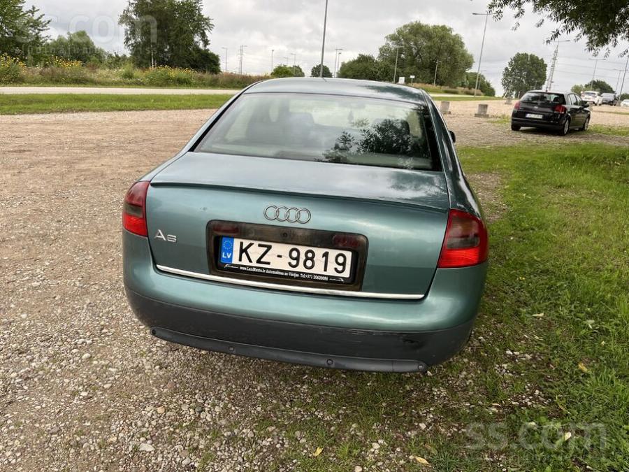 Зеленый Ауди А6 2000 в Лиепая, объемом двигателя 1.90 л и пробегом 449 тыс. км за 750 €, фото 6 на AUTOMOTO.COM.LV
