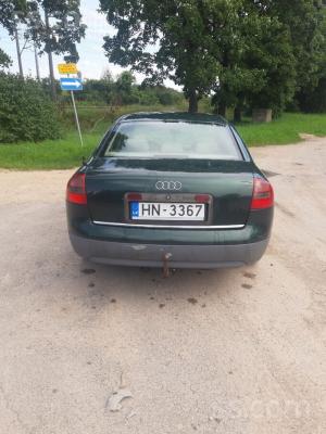 Green Audi A6 2000 in Ogre, with an engine capacity of 2.50 L and mileage of 359 thousand km for 1200 €, photo 3 on AUTOMOTO.COM.LV