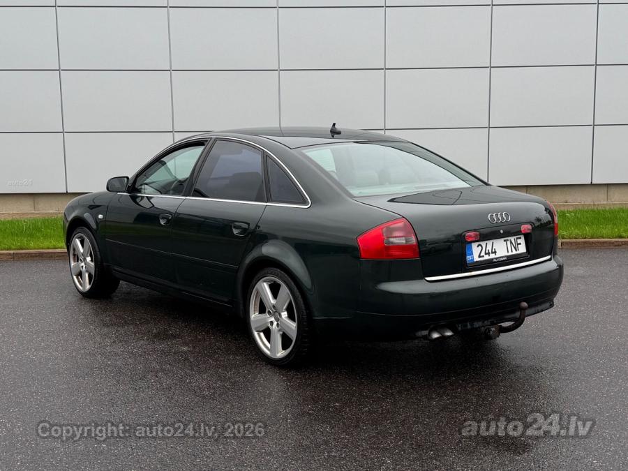 Green Audi A6 2003 in Tartu, with an engine capacity of 1.90 L and mileage of 350 thousand km for 2500 €, photo 5 on AUTOMOTO.COM.LV