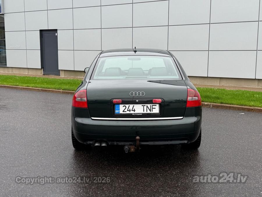 Green Audi A6 2003 in Tartu, with an engine capacity of 1.90 L and mileage of 350 thousand km for 2500 €, photo 6 on AUTOMOTO.COM.LV