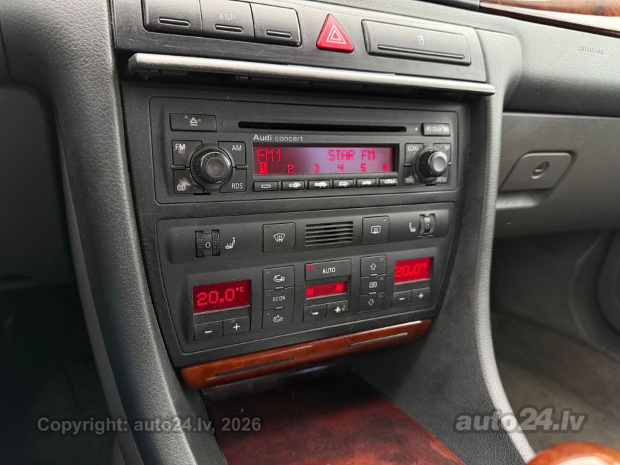 Green Audi A6 2003 in Tartu, with an engine capacity of 1.90 L and mileage of 350 thousand km for 2500 €, photo 12 on AUTOMOTO.COM.LV