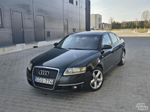Zaļš Audi A6 2005 Šauļi, ar dzinēja tilpumu 2.00 L un nobraukumu 400 tūkst. km par 1350 €, foto 1 vietnē AUTOMOTO.COM.LV