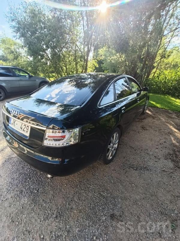 Green Audi A6 2007 in Limbazi, with an engine capacity of 2.70 L and mileage of 395 thousand km for 2500 €, photo 4 on AUTOMOTO.COM.LV