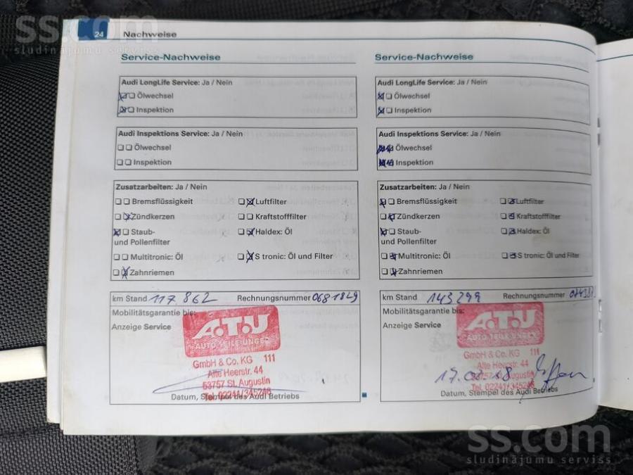 Zaļš Audi A6 2008 Cēsis, ar dzinēja tilpumu 2.00 L un nobraukumu 0 tūkst. km par 6950 €, foto 32 vietnē AUTOMOTO.COM.LV