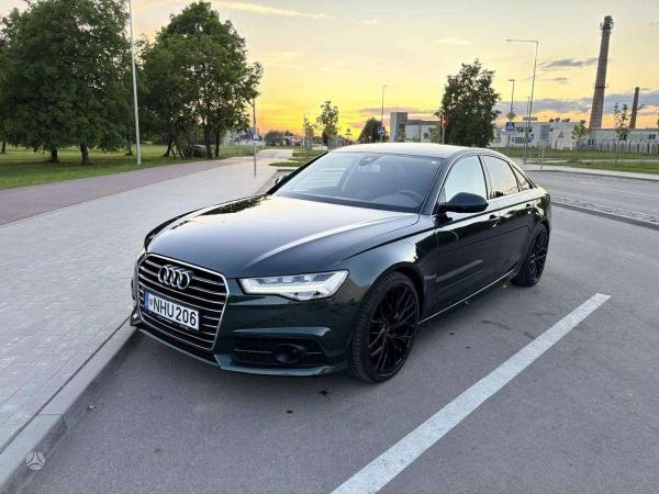 Зеленый Ауди А6 2018 в Вильнюс, объемом двигателя 1.97 л и пробегом 134 тыс. км за 17999 €, фото 1 на AUTOMOTO.COM.LV
