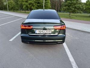 Green Audi A6 2018 in Vilnius, with an engine capacity of 1.97 L and mileage of 134 thousand km for 17999 €, photo 7 on AUTOMOTO.COM.LV