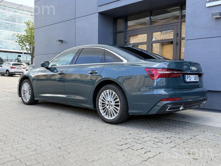 Green Audi A6 2020 in Riga, with an engine capacity of 2.00 L and mileage of 140 thousand km for 27000 €, photo 8 on AUTOMOTO.COM.LV
