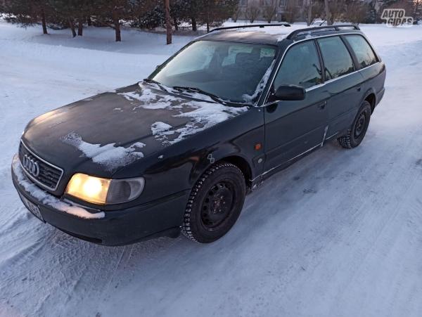 Green Audi A6 1995 in Vilnius, with an engine capacity of 2.50 L and mileage of 592 thousand km for 800 €, photo 2 on AUTOMOTO.COM.LV