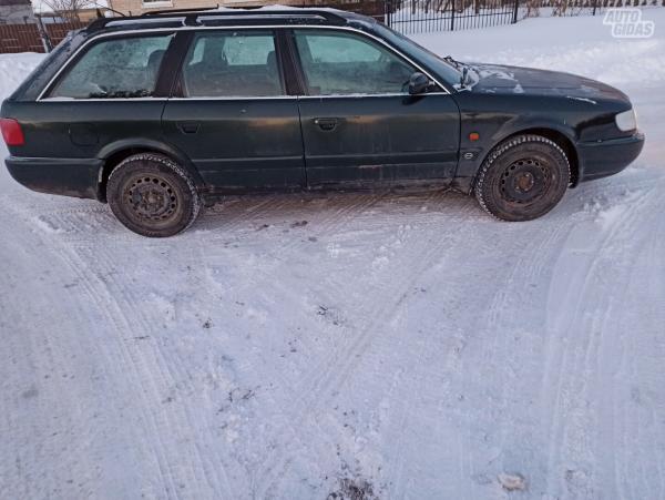 Green Audi A6 1995 in Vilnius, with an engine capacity of 2.50 L and mileage of 592 thousand km for 800 €, photo 7 on AUTOMOTO.COM.LV