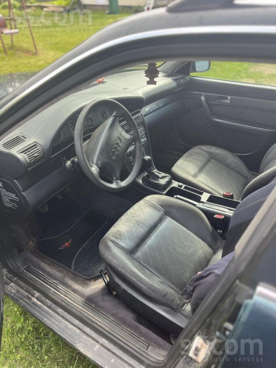 Zaļš Audi A6 1995 Tukums, ar dzinēja tilpumu 2.50 L un nobraukumu 470 tūkst. km par 950 €, foto 5 vietnē AUTOMOTO.COM.LV