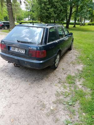Zaļš Audi A6 1995 Ludza, ar dzinēja tilpumu 2.50 L un nobraukumu 585 tūkst. km par 600 €, foto  vietnē AUTOMOTO.COM.LV