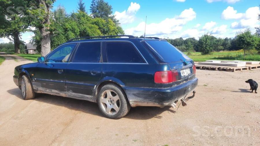 Zaļš Audi A6 1995 Rīga, ar dzinēja tilpumu 2.50 L un nobraukumu 500 tūkst. km par 2450 €, foto 3 vietnē AUTOMOTO.COM.LV