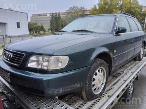 Зеленый Ауди А6 1995 в Даугавпилс, объемом двигателя 2.60 л и пробегом 206 тыс. км за 1300 €, фото 1 на AUTOMOTO.COM.LV