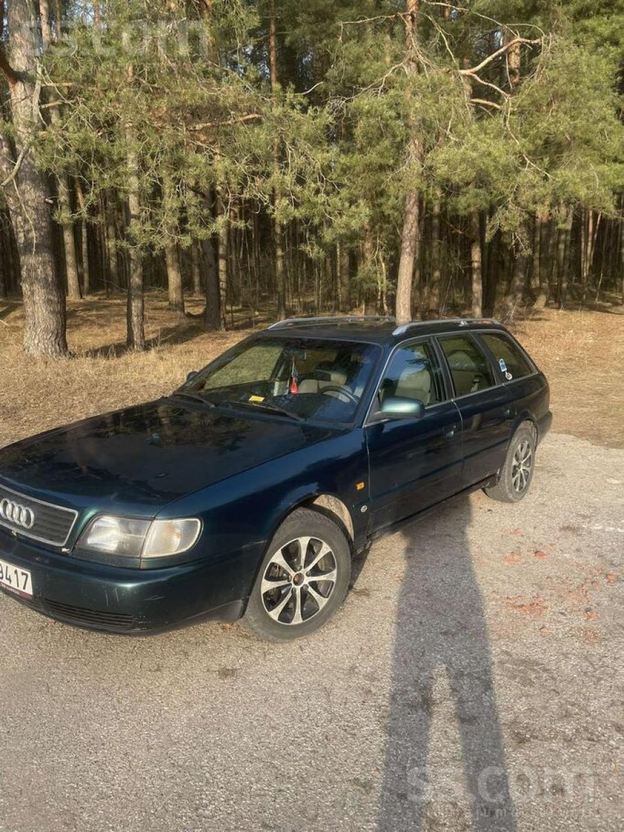 Green Audi A6 1996 in Limbazi, with an engine capacity of 2.50 L and mileage of 550 thousand km for 16500 €, photo 1 on AUTOMOTO.COM.LV
