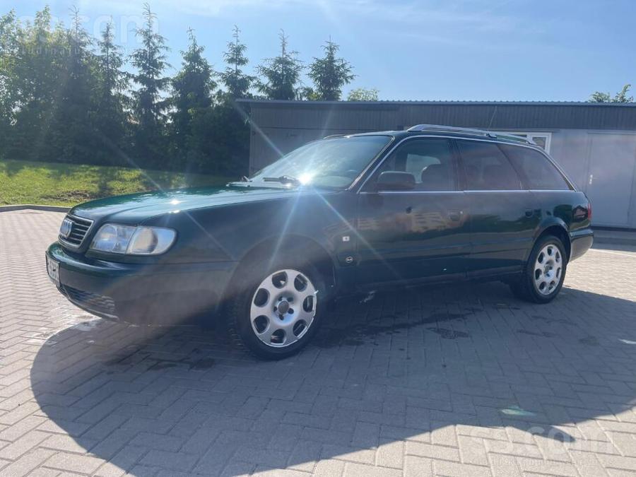 Green Audi A6 1996 in Ludza, with an engine capacity of 2.50 L and mileage of 387 thousand km for 400 €, photo 1 on AUTOMOTO.COM.LV