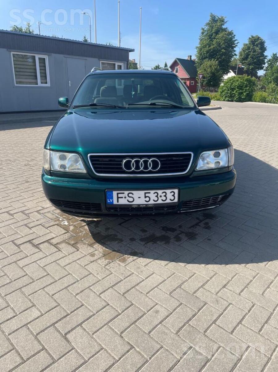 Green Audi A6 1996 in Ludza, with an engine capacity of 2.50 L and mileage of 387 thousand km for 400 €, photo 2 on AUTOMOTO.COM.LV