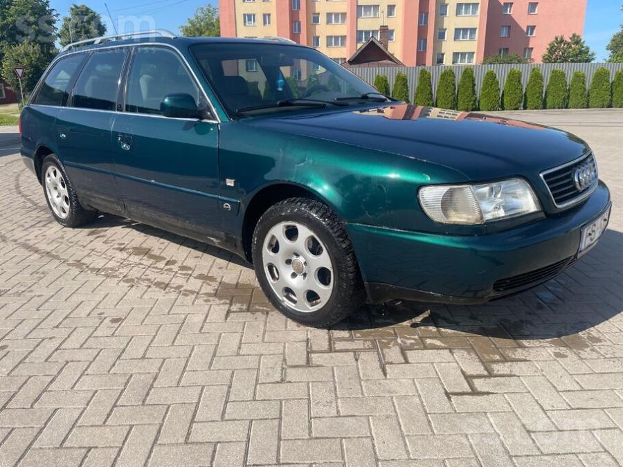 Green Audi A6 1996 in Ludza, with an engine capacity of 2.50 L and mileage of 387 thousand km for 400 €, photo 3 on AUTOMOTO.COM.LV