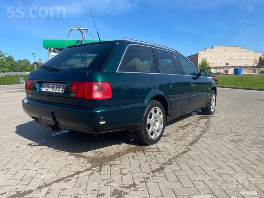 Green Audi A6 1996 in Ludza, with an engine capacity of 2.50 L and mileage of 387 thousand km for 400 €, photo 4 on AUTOMOTO.COM.LV
